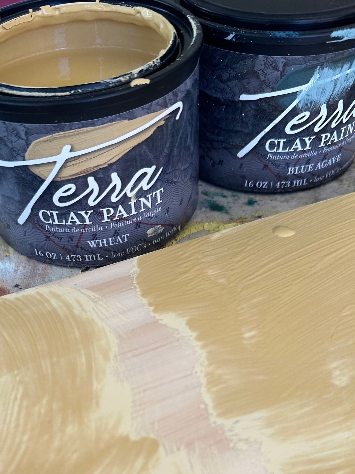 How to use Terra Clay Paint – For The Love Creations